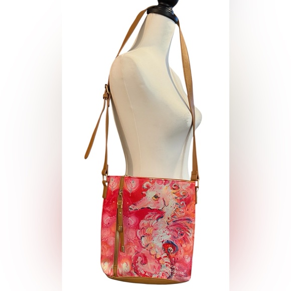 Leoma Lovegrove | Bags | Leona Lovegrove Crossbody Seahorse Print ...
